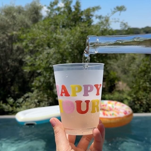 Happy Hour Smiley Full Color Frost Flex Cups – Hello Harper