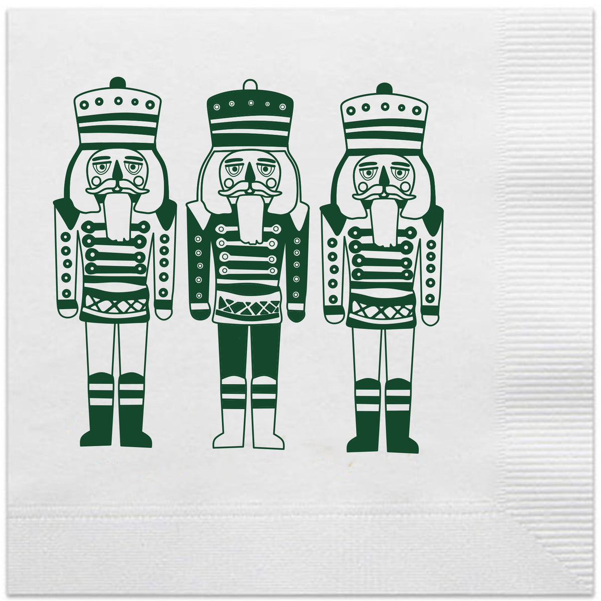 Nutcracker Napkins - Green – Hello Harper